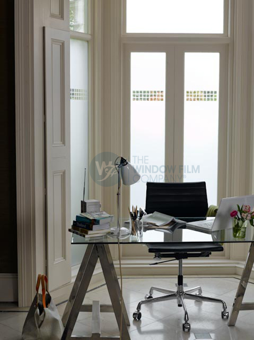 Frosted Window Films. A selection of our designs & patterns.