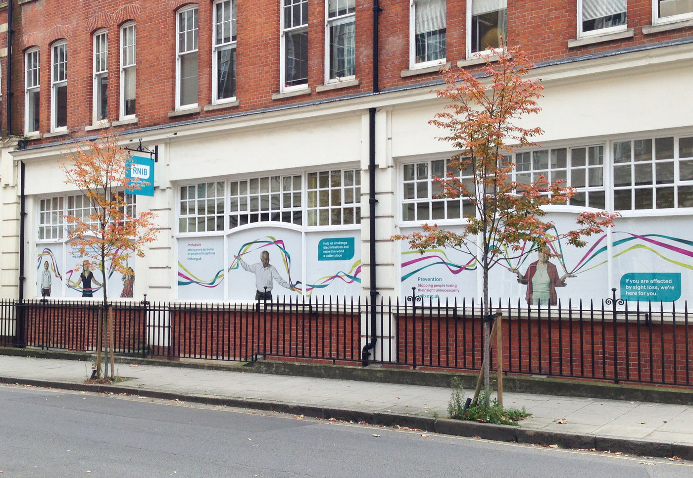 Contra Vision One Way Window Graphics | Perforated Window Film