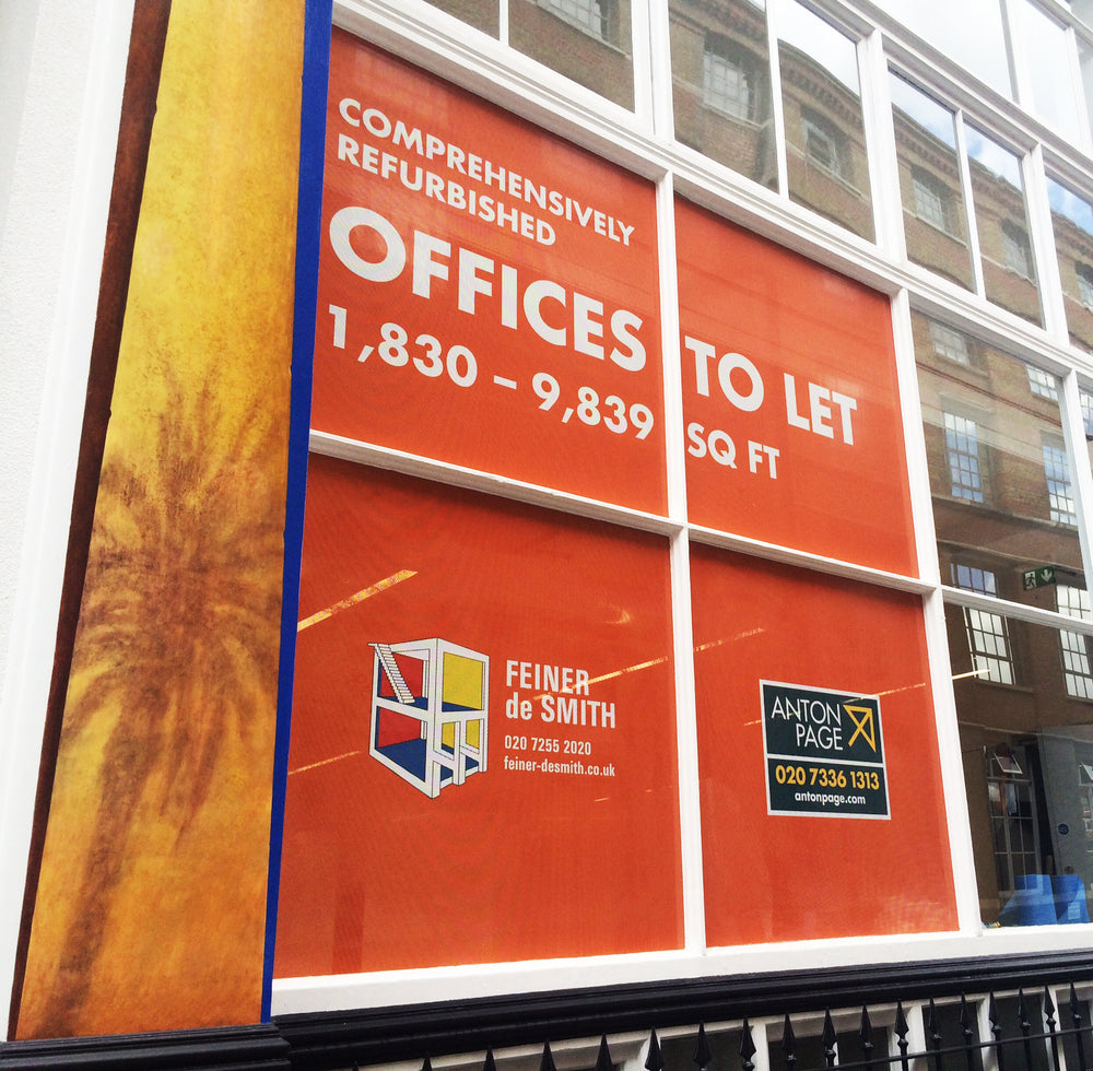 Contra Vision One Way Window Graphics | Perforated Window Film