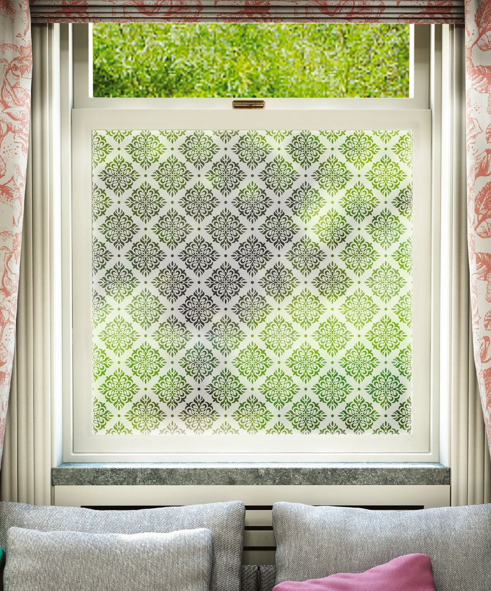 FB009 Victorian Frosted Window Film Pattern | Frostbrite