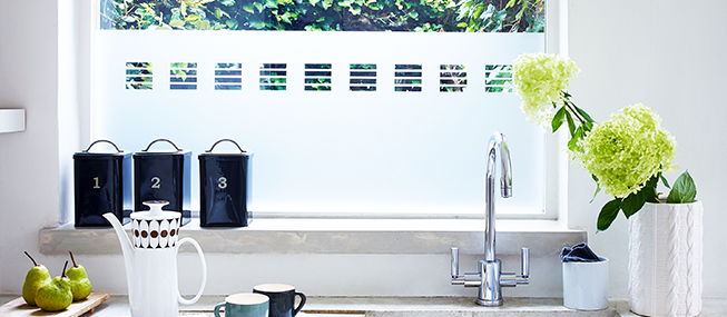 Kitchen Window Film | Kitchen Window Decoration & Privacy