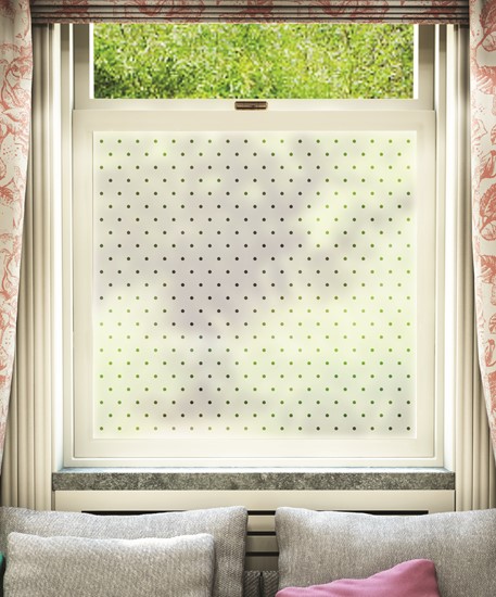 Spotty Designer Frosted Film for Glass | FB018