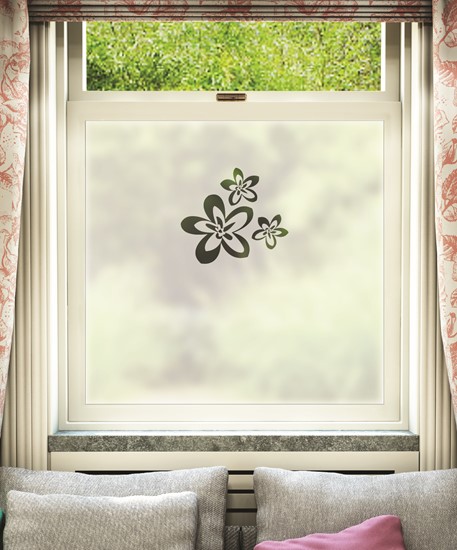 Beautiful Flower Design Pattern | Frosted Film | FB047