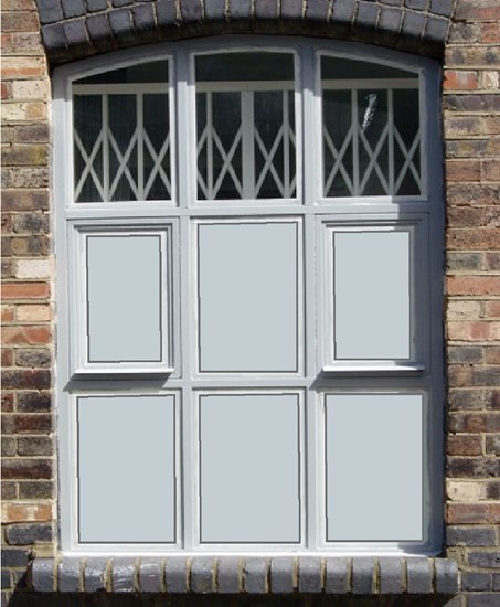 Grey Window Film - Light Grey Window Film Solid Colour 4220