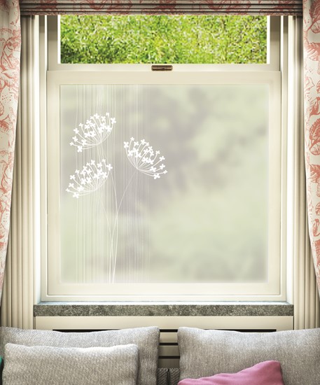 Fiori Floral Window Film by The Window Film Company