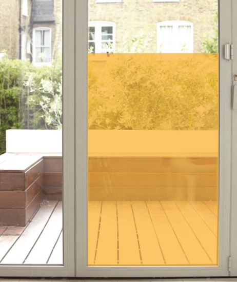 Orange Window Film - Rainbow Pale Orange Window Film 521