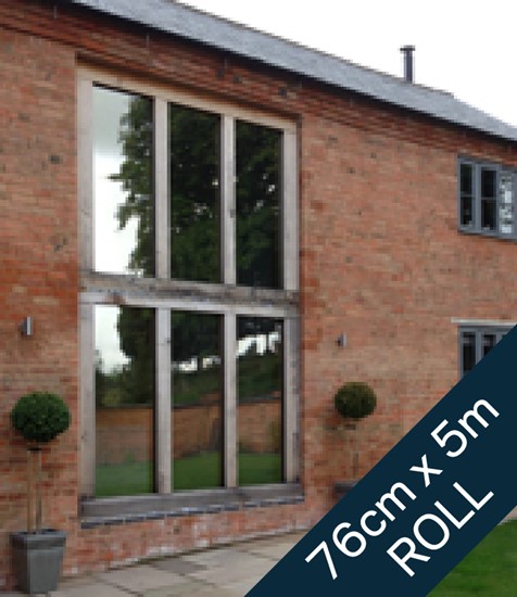 High Reflective Silver Window Film Pre-Cut 76cm x 5m Roll | The Window ...