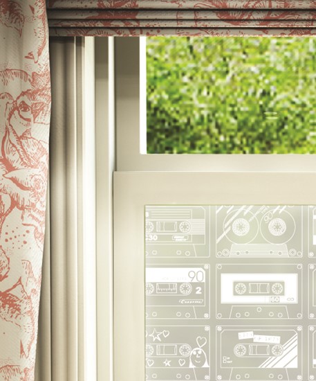 C-60 Tape Cassette Window Film Design By Mini Moderns