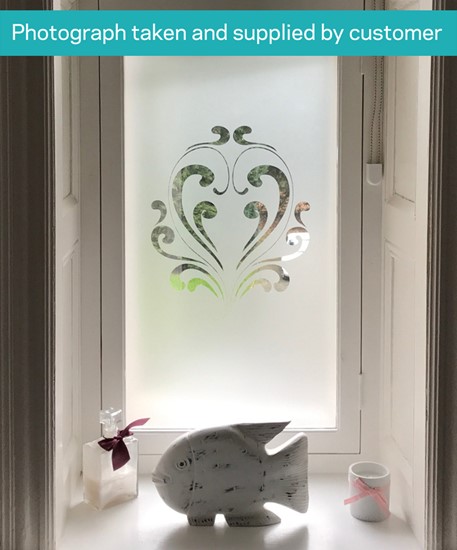 Frosted Window Film Desgn FB006 - Frostbrite Window Film