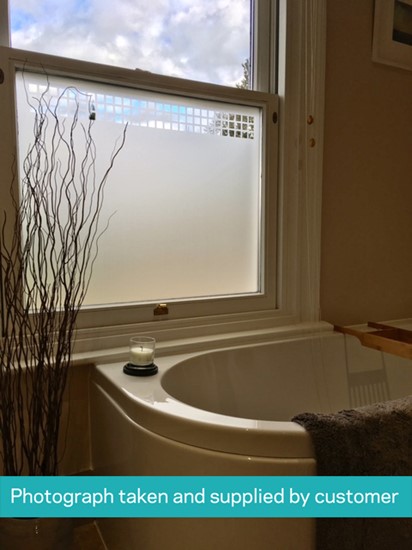 Square Grid Pattern | Frosted Film | Design FB035