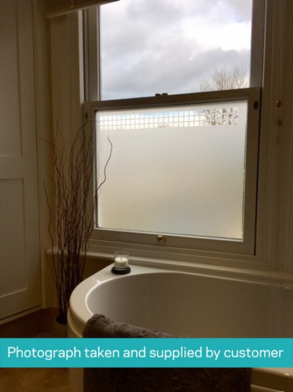 Square Grid Pattern | Frosted Film | Design FB035