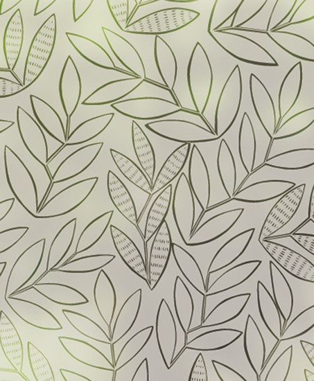 Laurus Design Frosted Window Film Pattern by MissPrint