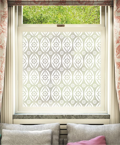 Oval Window Film Design by Layla Faye | The Window Film Company