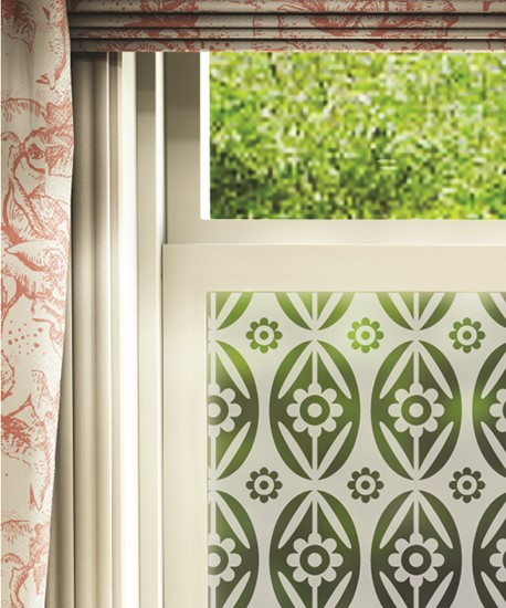 Oval Window Film Design by Layla Faye | The Window Film Company