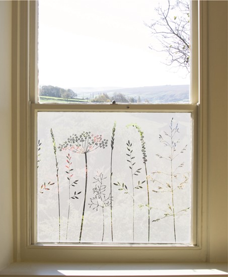 In The Tall Grass Window Film Design by Hannah Nunn