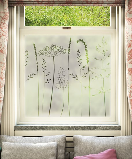 In The Tall Grass Window Film Design by Hannah Nunn