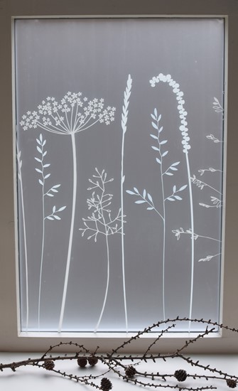 In The Tall Grass Window Film Design by Hannah Nunn