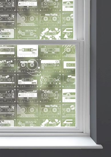 C-60 Tape Cassette Window Film Design By Mini Moderns