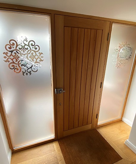 Frosted Window Film FB143 | Frostbrite Window Frosting Film