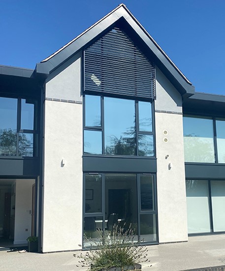 Conservatory Side Windows | Heat Reduction | Medium Reflective Silver