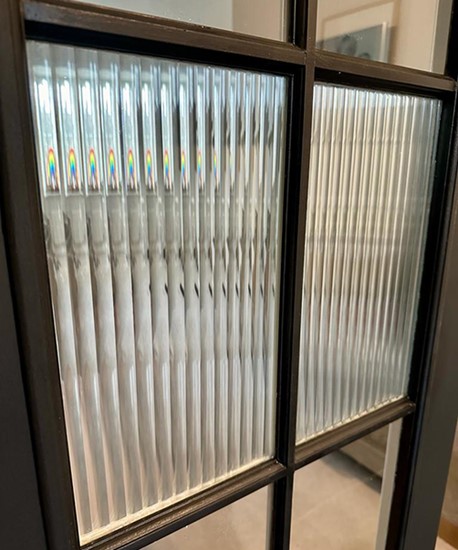 Reeded Window Film | Get the retro look with window film