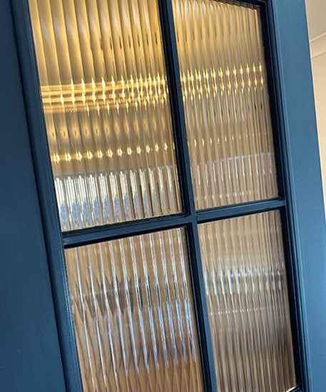 Reeded Window Film | Get the retro look with window film