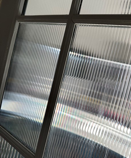 Reeded Window Film | Get the retro look with window film
