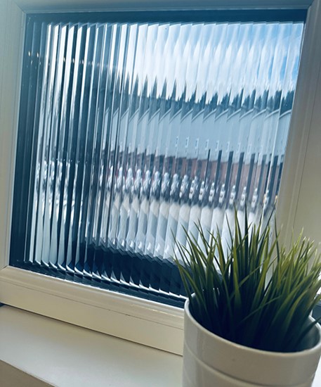 Reeded Window Film | Get the retro look with window film