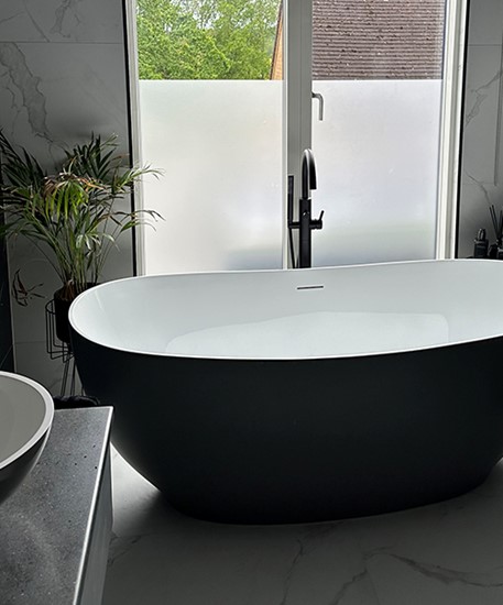 Plain Frosted Window Film FB000 | Classic Frostbrite Window Frost