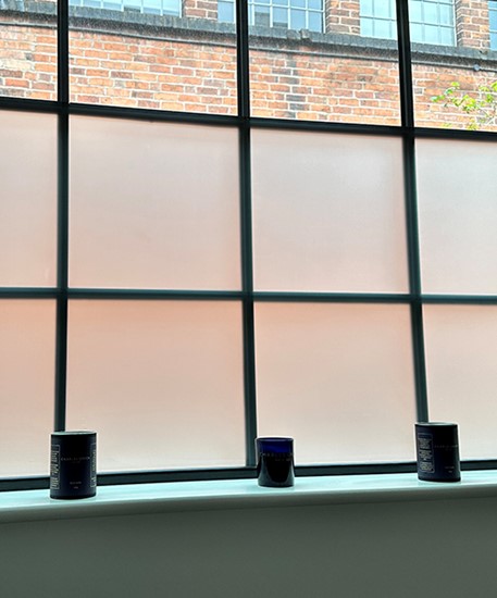 Plain Frostbrite Frosted Privacy Window Film on a Roll