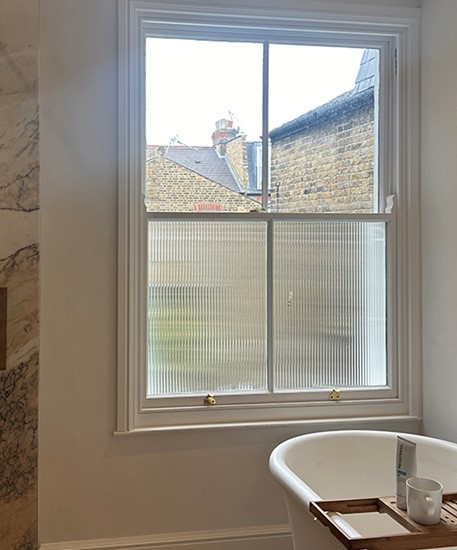 Reeded Window Film | Get the retro look with window film